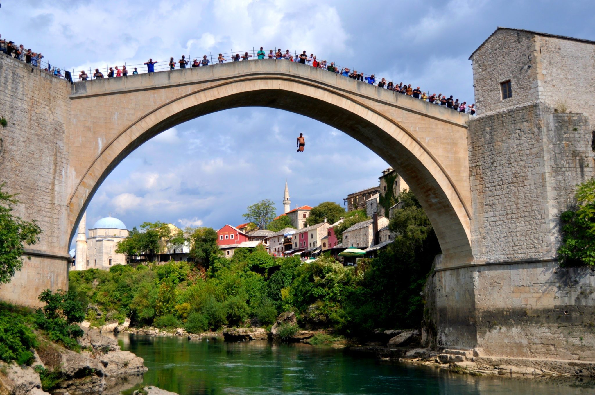 Bridge Jumping in Bosnia? - Millennium Cargo